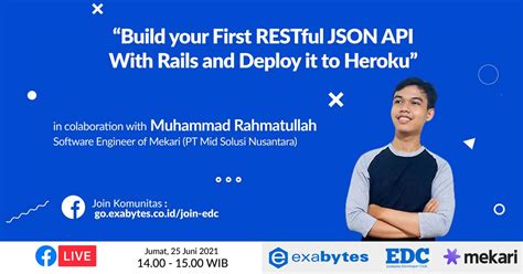 Exabytes Developer Club Build Your First Restful Json Api With Rails