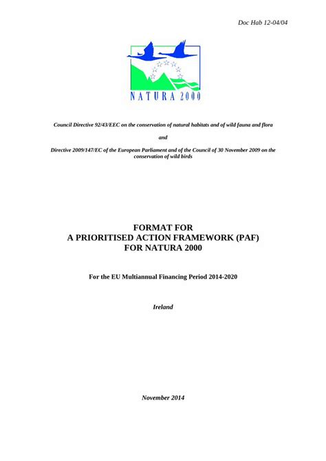 Pdf Possible Format For A Prioritised Action Framework Dokumen Tips