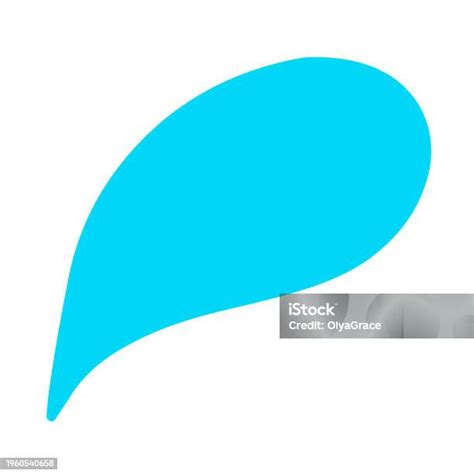 텍스트 풍선 문자 메시지를 위한 손으로 그린 벡터 거품 템플릿입니다 흰색 배경에 고립된 다채로운 만화 스티커 Doodle 텍스트 음성 양식 템플릿 빈 빈 파란색 말풍선입니다