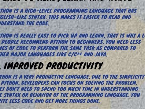 Adav Of Python Ppt