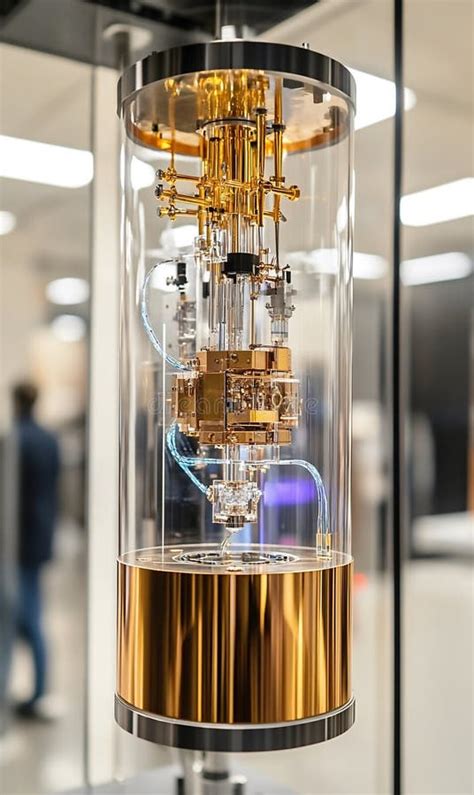 Innovative Quantum Computing Platform Stock Image Image Of Laboratory Cryogenic 358594255