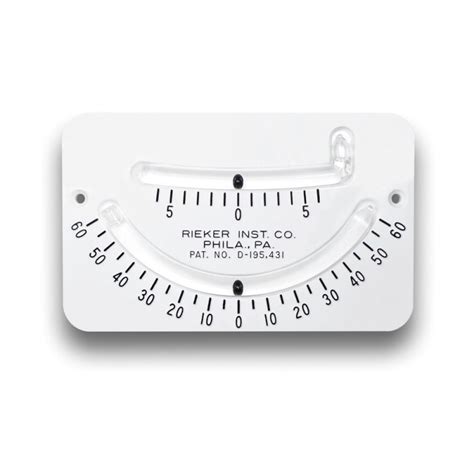 Rieker Double Scale Inclinometer Canadas 1st Online Marine Store
