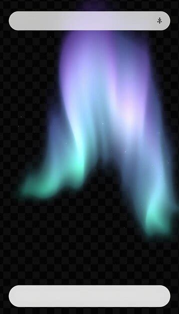 Glimmering Aurora Soft Glimmering Lights That Flicker Gently Glowing Softly Pale Lavender And So