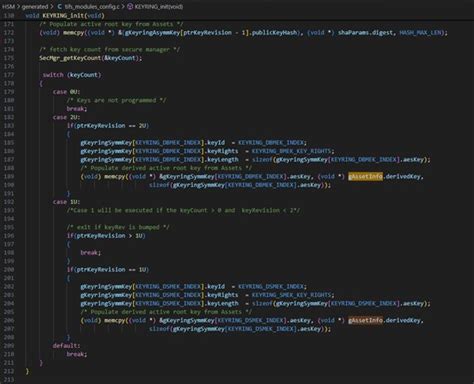 Am2632 Q1 Missing Symmetric Key In Hsm Runtime Arm Based Microcontrollers Forum Arm Based
