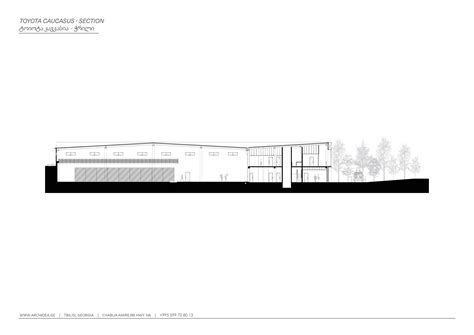 Toyota სასაწყობე შენობა