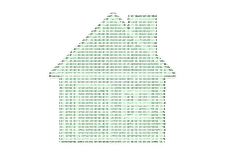Binary Code Background Encoding Concept Design Vector Encoding