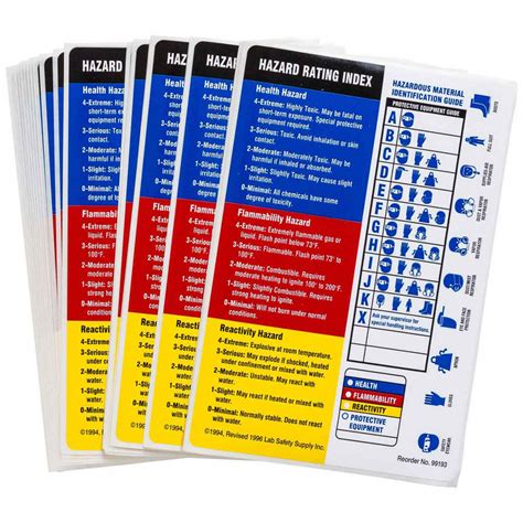 Brady 5 7 8 In Ht 4 In Wd Ghs Label 8akn3 99193 Grainger