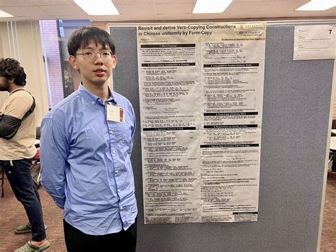 Xiangyu Li At Teal 14 Pans Syntax Lab