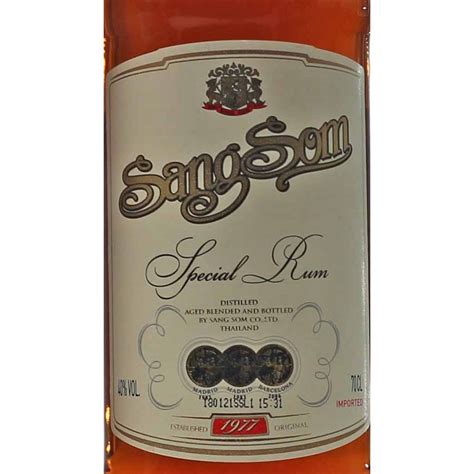 SangSom Special Rum aus Thailand 0,7 L 40 % vol online kaufen