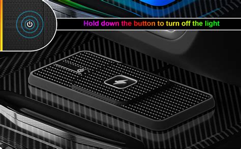 Amazon Com Wireless Charger Car Charging Pad POLMXS Wireless Phone Charger For Car Cell Phone