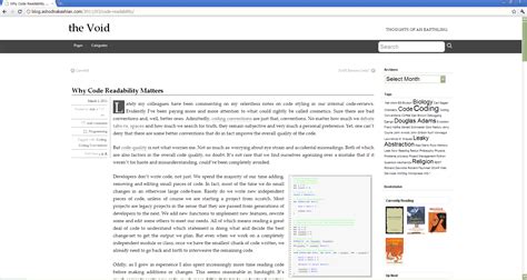 Why Code Readability Matters Rprogramming