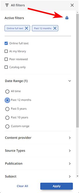 filters and limiters quick start guide for the new quicksearch user