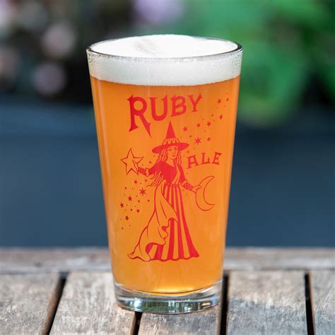 Ruby Ale One Color Pint Glass Mcmenamins Online Shop