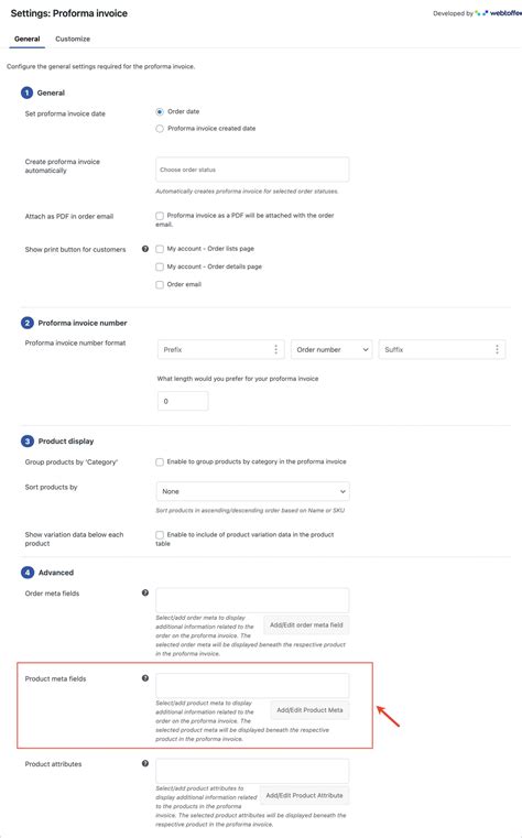 Customizing Woocommerce Proforma Invoices With Product Meta Webtoffee