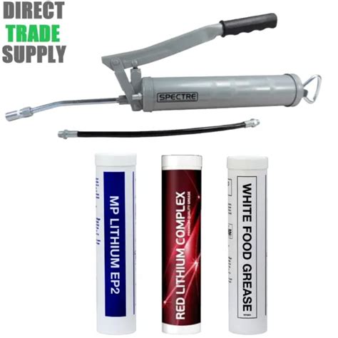 Grease Cartridges Grease Gun Multi Purpose Lithium White Food Complex 400g Eur 9 36 Picclick Fr