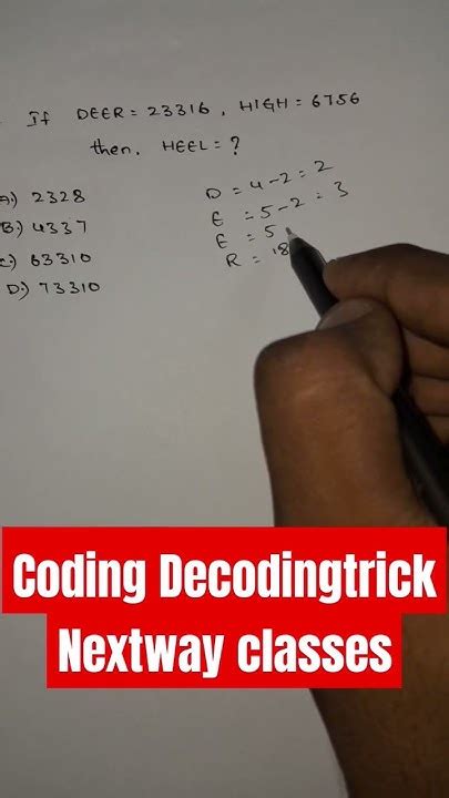 Coding Decoding Tricks Codinganddecoding Crackgovernmentexams