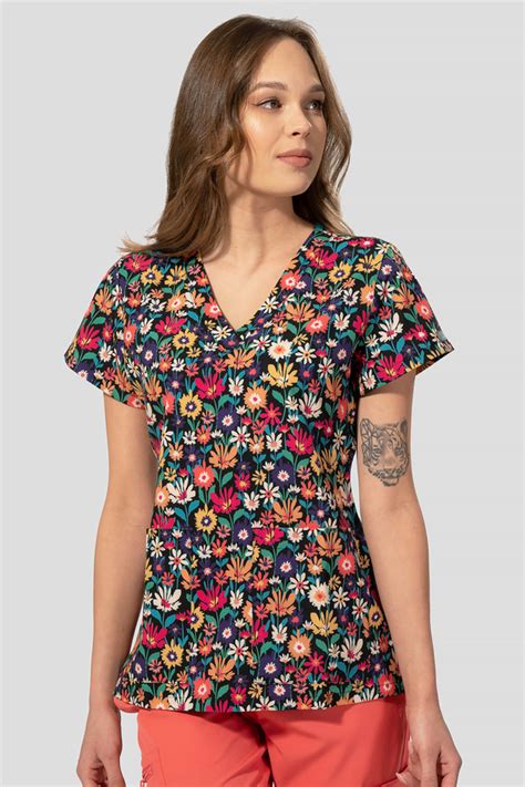 Medizinischer Damen Kasack Med Couture PRINT, 8564 DSFD wzorki ...