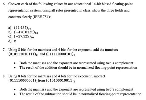 6 Convert Each Of The Following Values In Our Chegg Com