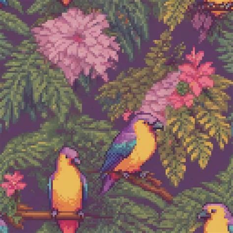 Page 8 Vintage Pixel Art Floral Serenity Pictures Freepik