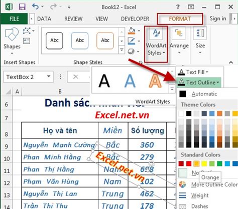 HƯỚng DẪn CÁch TẠo VÀ HiỆu ChỈnh Textbox Trong Excel Aiti Aptech