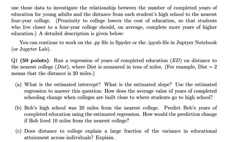 Solved Series In Data Setuse These Data To Investigate The Chegg