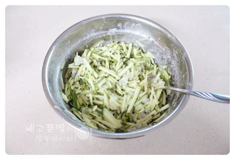 호박전 새우 호박전 쥬키니 호박 요리 새우전 만들기