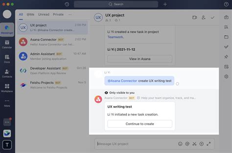 work with asana connector