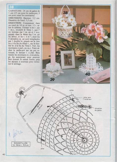 Crochet Mini Vase Graphics