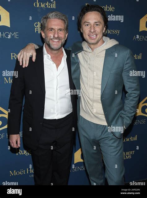 Beverly Hills Ca November 17 2022 L R Gary Gilbert And Zach