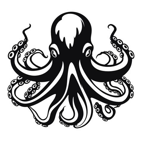 Premium Photo Octopus Tattoo Design On A White Background Generative Ai