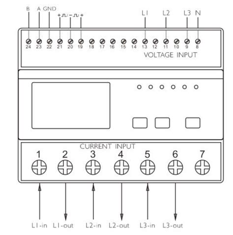 Sdm530ct Modbus Three Phase Smart Meter With Rs485 Modbus Rtu Buy Smart Meter Three Phase