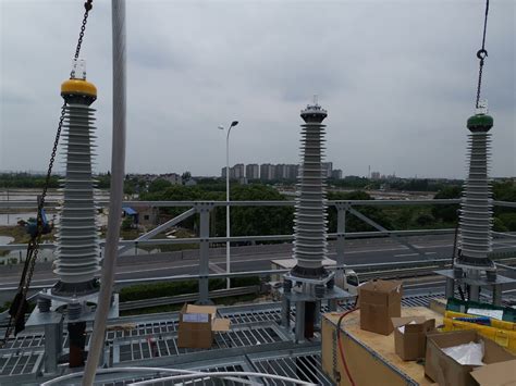 127 220kv Termination With Composite Insulator Medium Voltage Cable