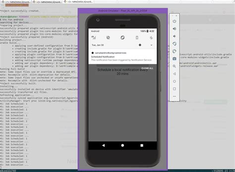 Cannot Read Property Notificationintentservice Of Undefined Issue Nativescript Sample
