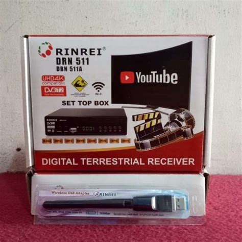 Jual Set Top Box Tv Digital Dongle Wifi Dvb T2 Rinrei Drn 511 Di Seller Sweet Shop