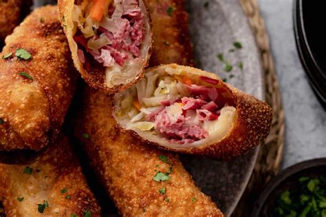 Corned Beef Egg Rolls Foxes Love Lemons