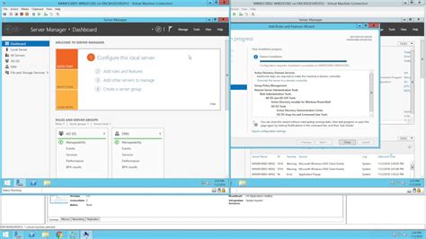 Adding And Configuring The Active Directory Domain Services Role To