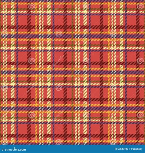 Seamless Checkered Pattern In Multiple Colors Stock Vector