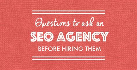 What You Need To Ask Before Hiring An Seo Agency Studio Culture