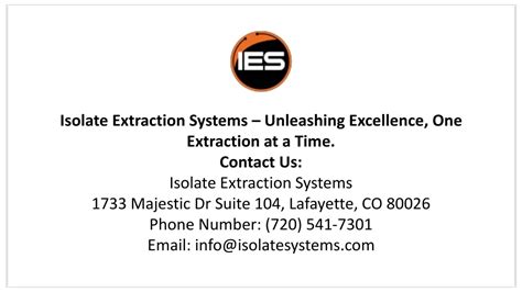 ppt unlocking excellence isolate extraction systems your botanical