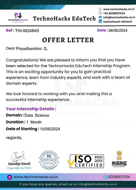 Priyadharshini Gunasekar On Linkedin Datascience Newbeginnings Technohacksedutech Careergrowth