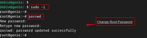 How To Change Root Password On Debian Linux Genie