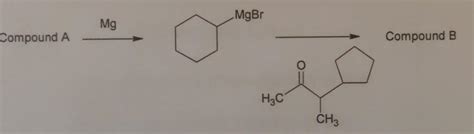 Solved Mgbr Mg Compound A Compound B H₃ C Ch3