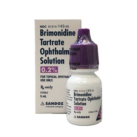 Brimonidine Drops 02 5ml Bottle