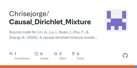 Github Chrisejorgecausaldirichletmixture Source Code For Lin A
