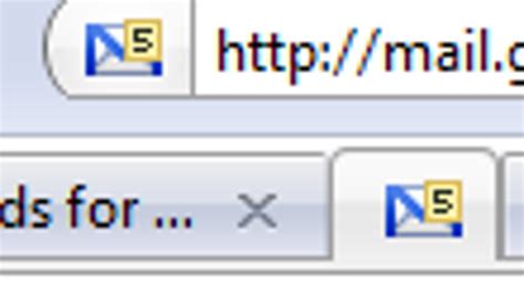 Gmail Favicon Alerts Adds Exact Unread Message Counts