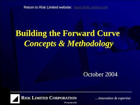 Ppt Building The Forward Curve Concepts And Methodology Dokumentips