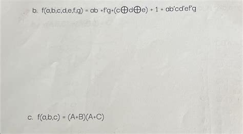 Solved F A B C D E F G Ab Fg Cde Abcdefg Chegg Com