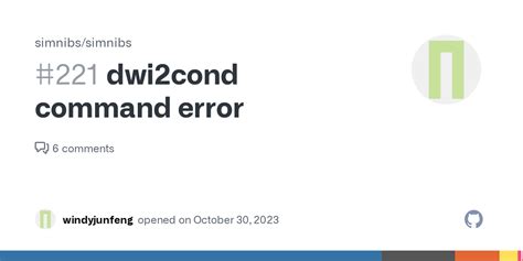 Dwi2cond Command Error · Issue 221 · Simnibssimnibs · Github