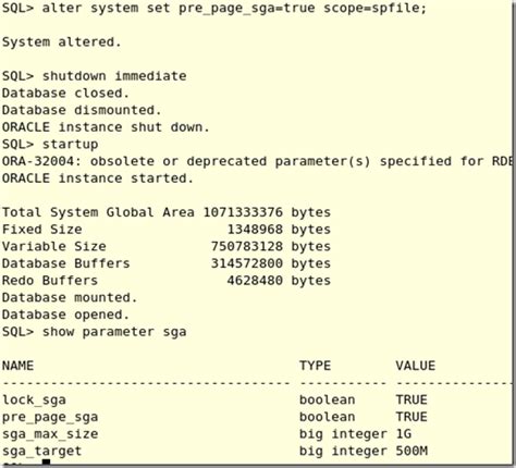 Oracle Sga System Global Area Sql Panda