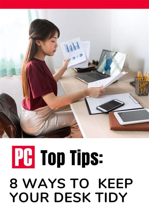 Keep Your Desk Tidy With 8 Easy And Inexpensive Tips Desk Tidy Desk Neat Desk
